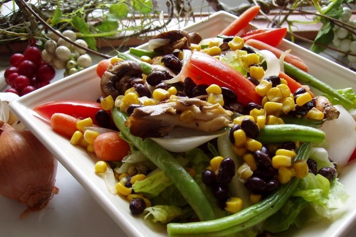 farmhouse tomato jam bean salad– The Gracious Gourmet