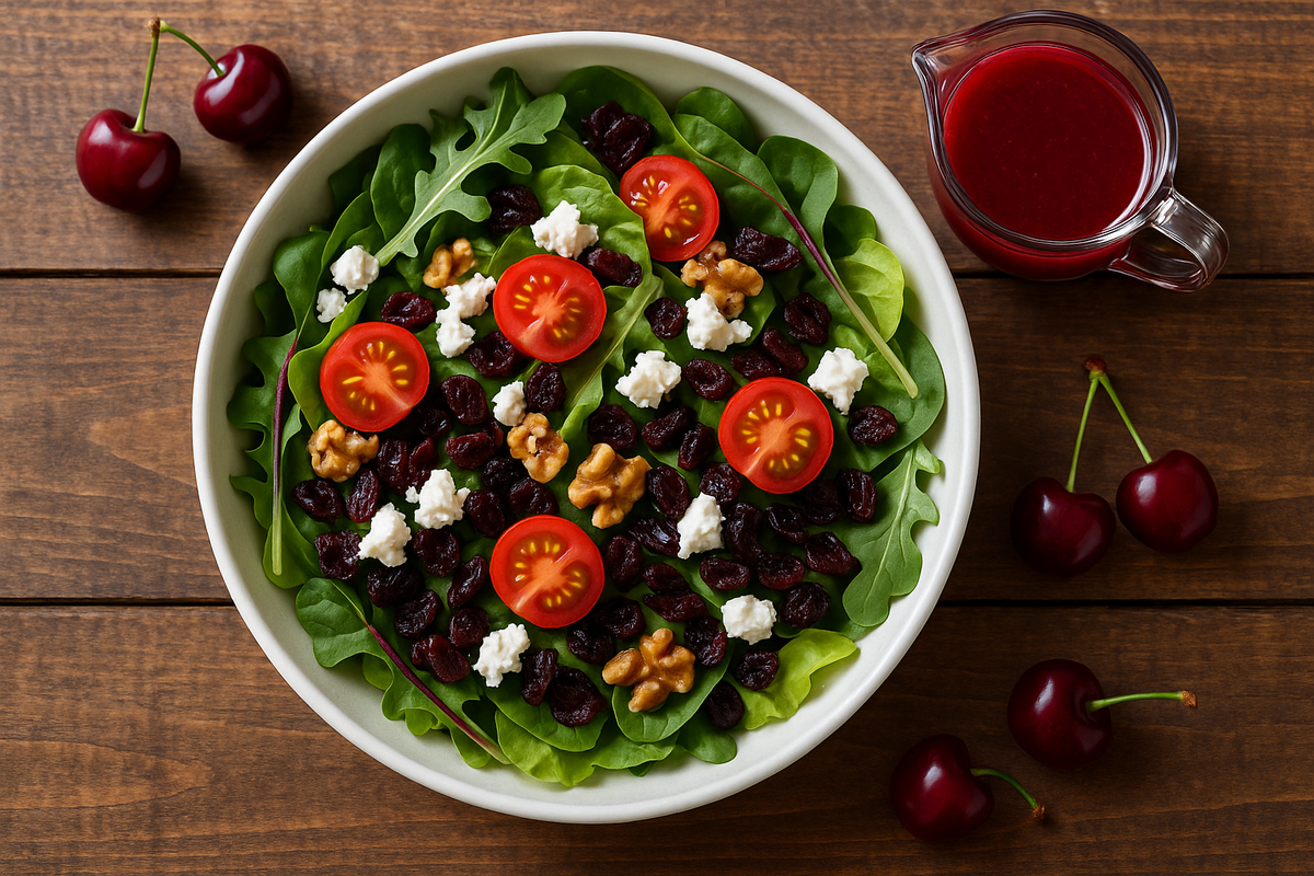 tart cherry vinaigrette– The Gracious Gourmet