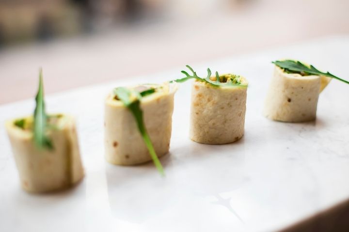 smoky ginger peach spread roll-ups– The Gracious Gourmet